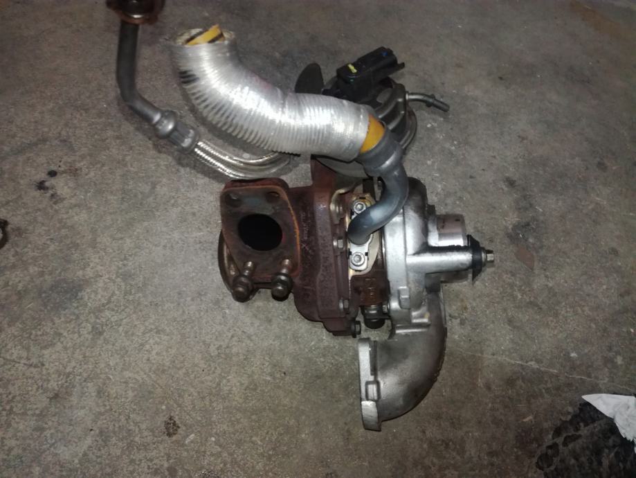 turbina. ford.focus mk3. (turbo 1.6 tdci.85kw)