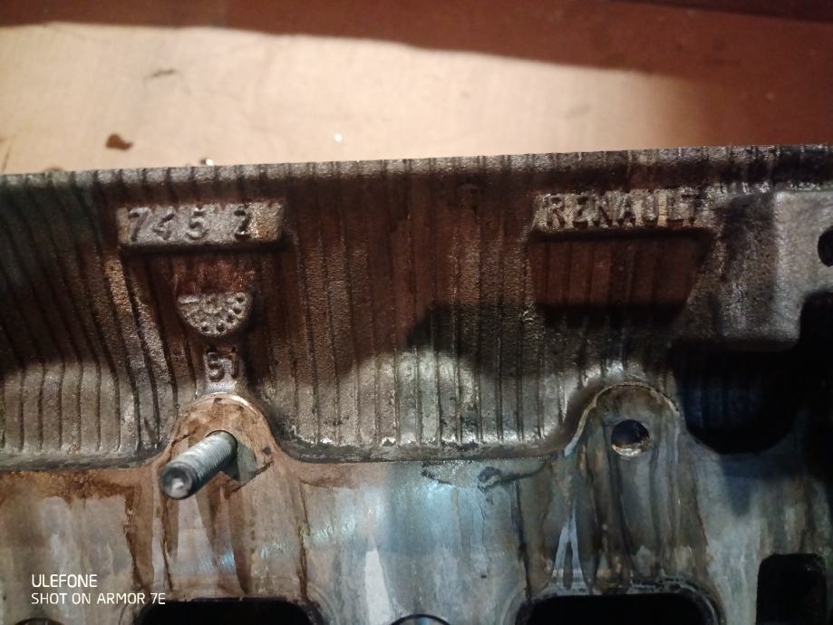 glava motora Renault 20 16v