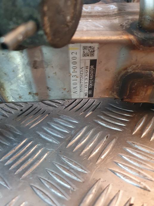 Hladnjak egr ventila Opel Meriva {10-18} 55567726DA