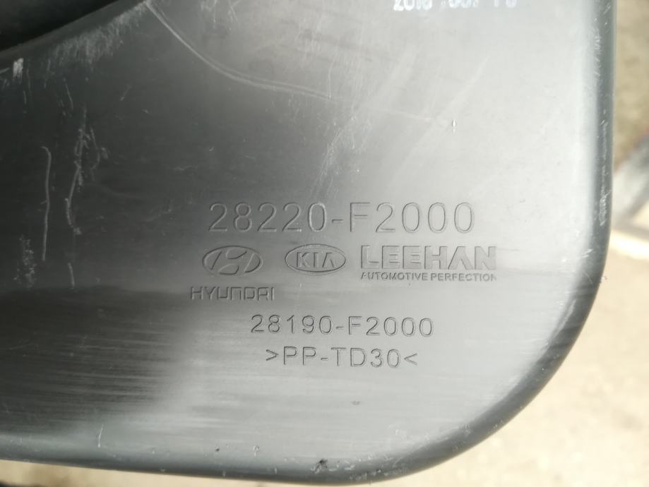 Hyundai I30 Elantra rezonantna kutija filtera zraka 28220-F2000 16>