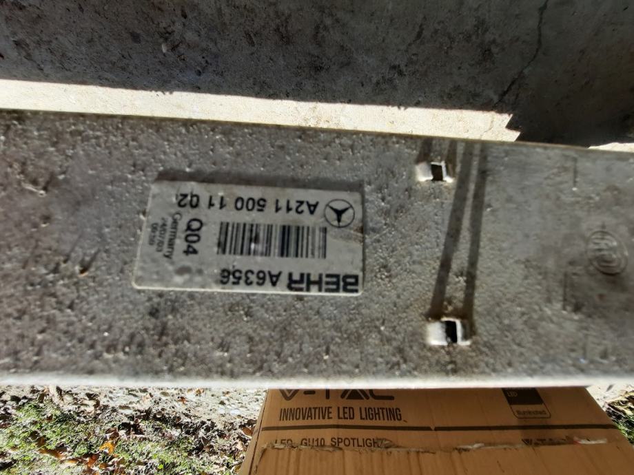 Interkuler intercooler mercedes w211 320 cdi om 648