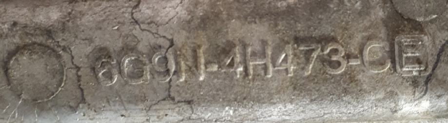 Land Rover Evoque L538 Driveshaft Support Bearing Bracket 6G9N4H473CE