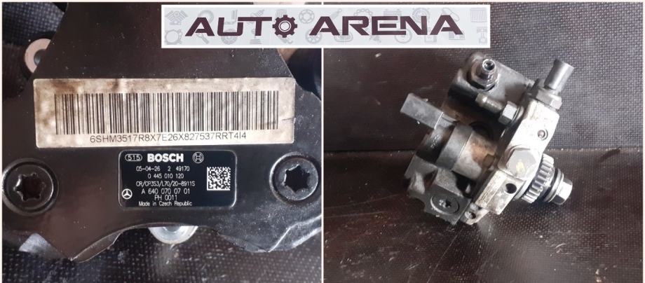 MERCEDES BENZ A180 CDI VISOKOTLAČNA PUMPA A6400707001 0445010120