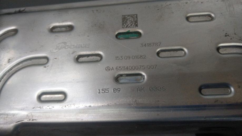 MERCEDES W204 , 204 C KLASA - EGR VENTIL , HLADNJAK ULJA 6511400160