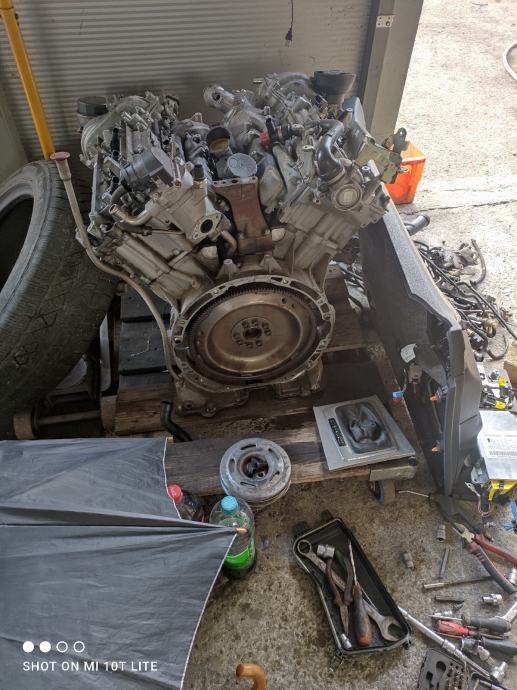motor mercedes ml w164 350cdi