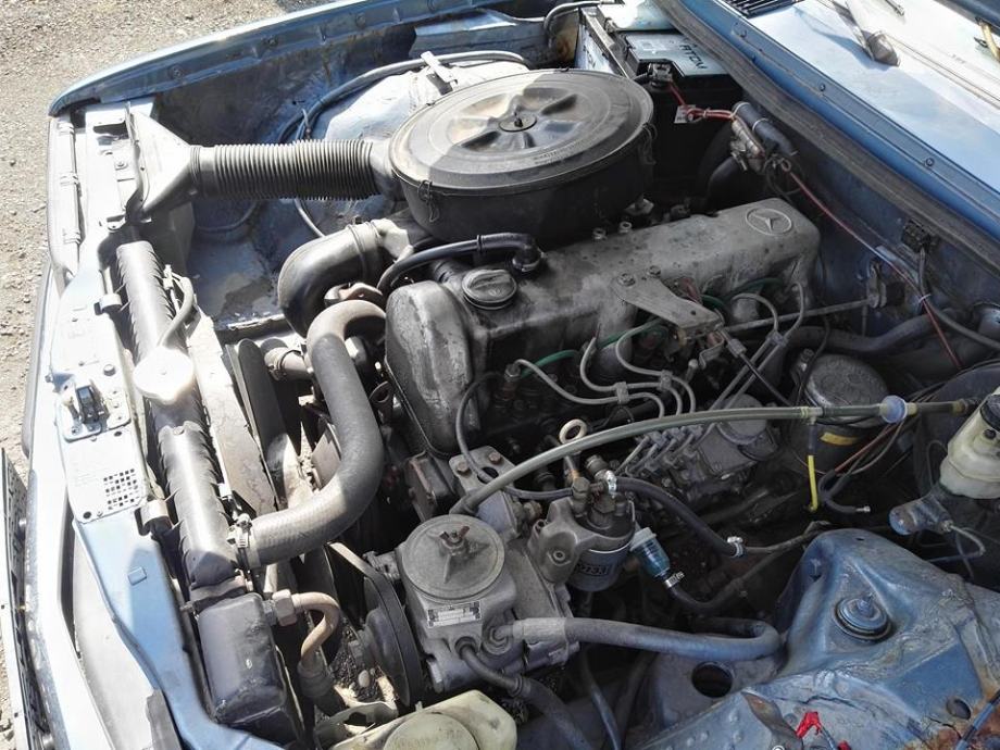 Motor Mercedes W123 300 Turbo Diesel!!!