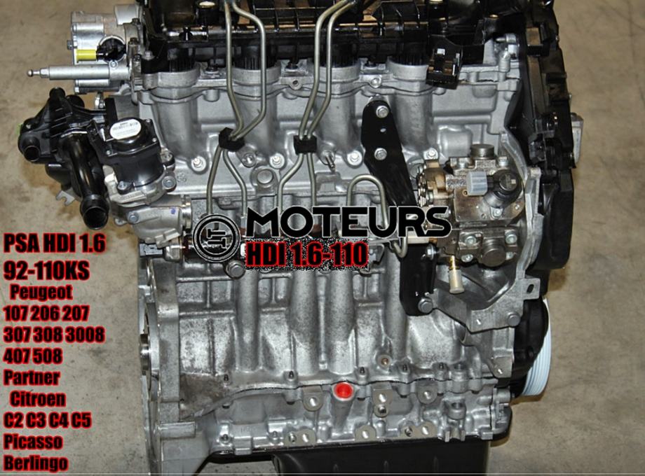 Motor PSA HDi 1.6 dijelovi