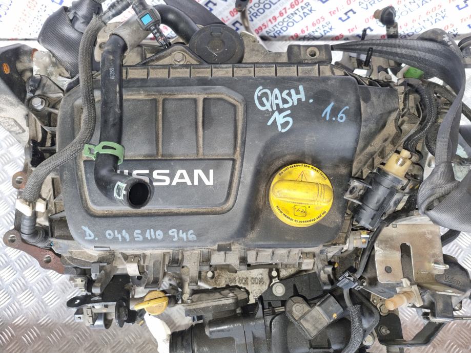 Nissan Qashqai 1.6 dci 2015/Motor R9M A410/100017125R