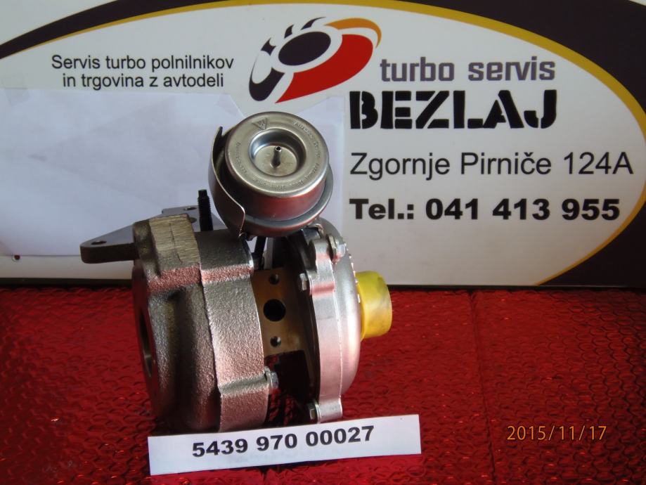 NOV TURBO PUNJAČ Renault 1.5 dci #54399700027