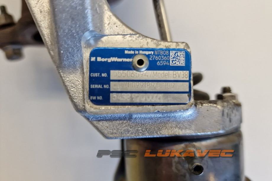 OPEL INSIGNIA B TURBINA 1.6 CDTI 55506594