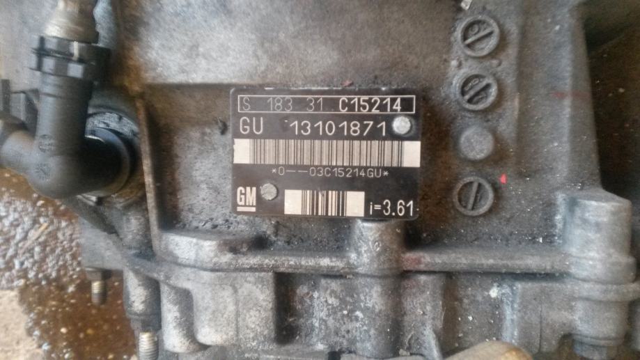 Opel vectra C 2,2 turbo dizel GETRIBA