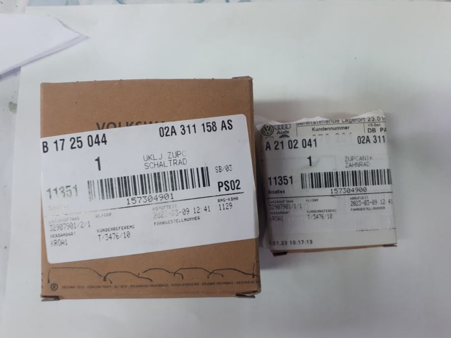 Peta brzina za t5 2.0tdi 2010.g.