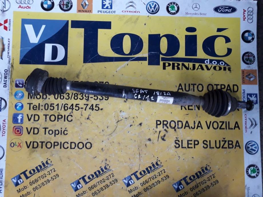 POLUOSOVINA SEAT IBIZA 6J / 6R0407762