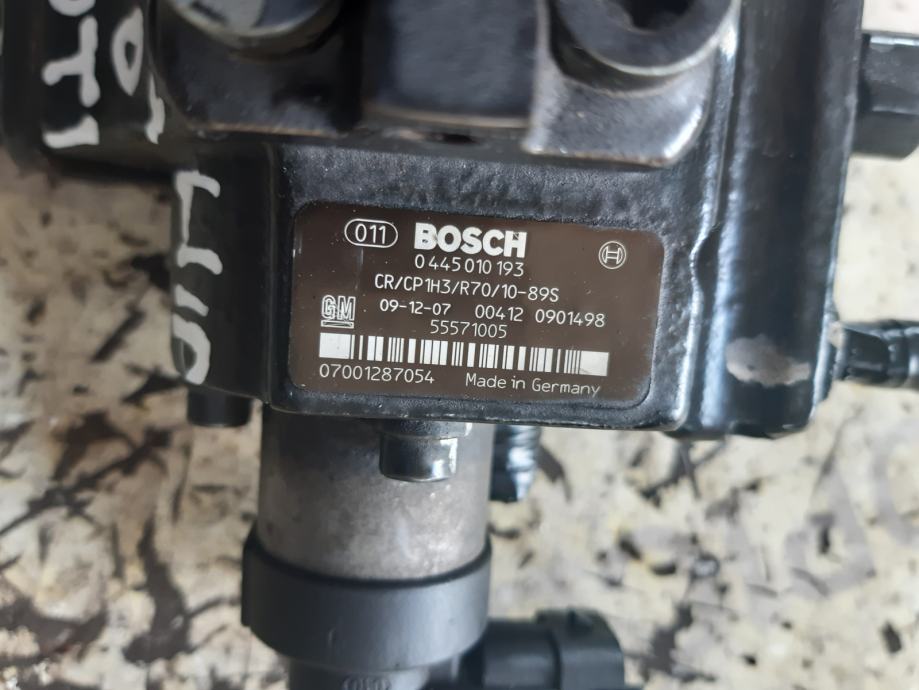 PUMPA VISOKOG PRITISKA OPEL INSIGNIA 2.0 CTDI / 0445010193 / 55571005