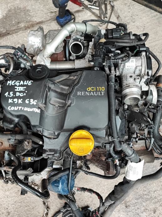 RENAULT MEGANE 3 MOTOR 1.5DCI K9K636 CONTINENTAL