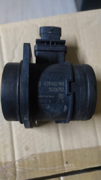 SENZOR PROTOKA ZRAKA FIAT ALFA BOSCH 0281002980,MAF SENZOR