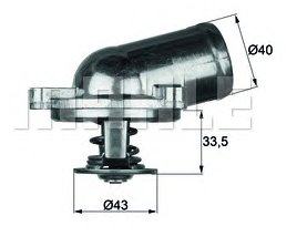Termostat Mercedes C180 C200 C220 C230 w202 1112000315 1112030375