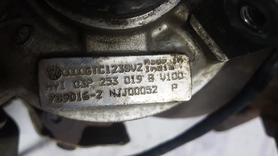 TURBINA 03P253019B V100 VW POLO 6R 1,2 TDI