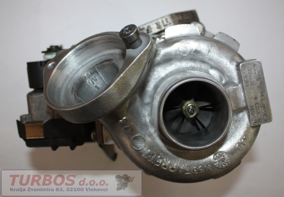 Turbina BMW E60 E61 E83 520D X3 120 KW 163HP 762965