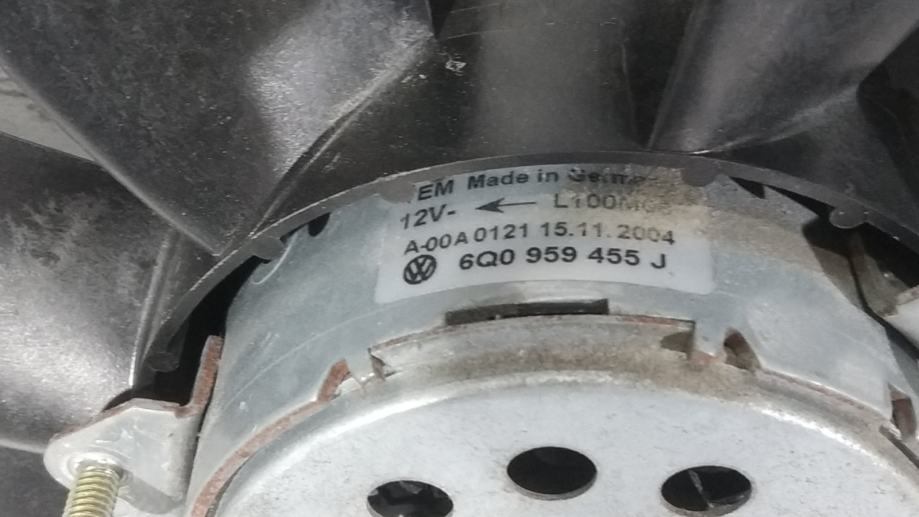 VENTILATOR VW POLO > 01-05 6Q0959455J