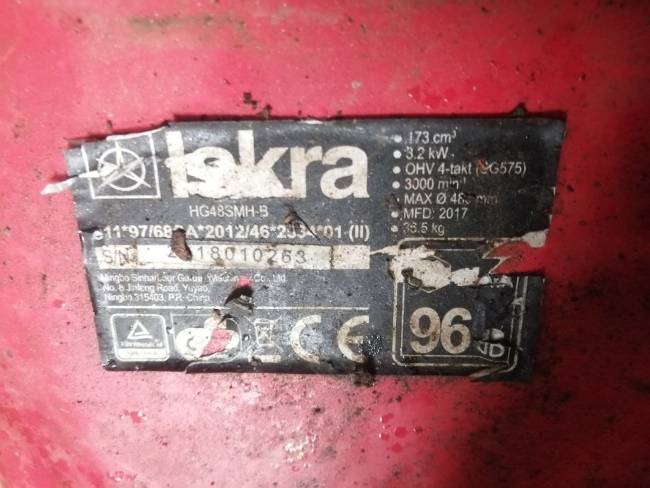 Kosilica ,,Iskra,, 3,2 kW, 173 cm3, Osijek