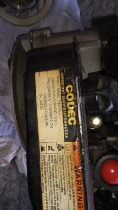 motor kosilice codec