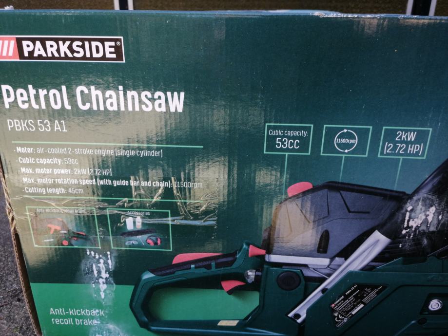 Motorna pila Parkside