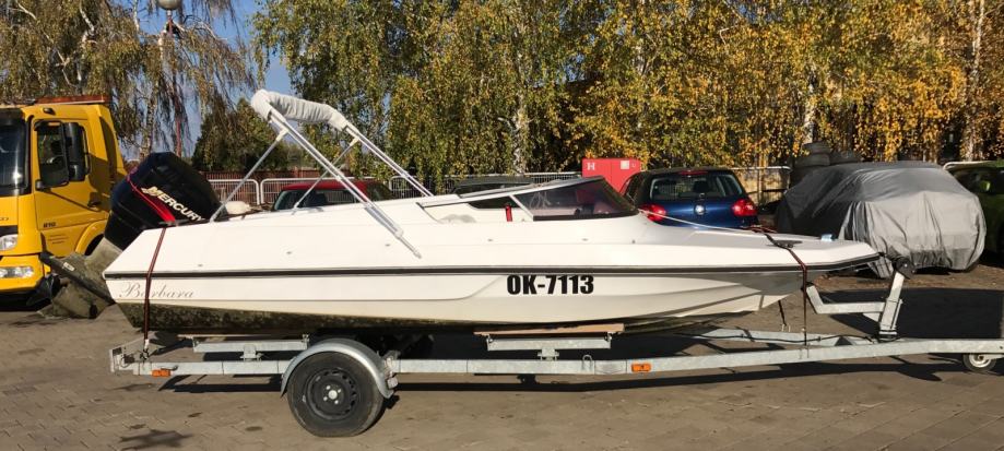 GLISER ELAN GT-080 MERCURY 90HP (2T-2002.g.) PRIKOLICA REGISTRIRANA