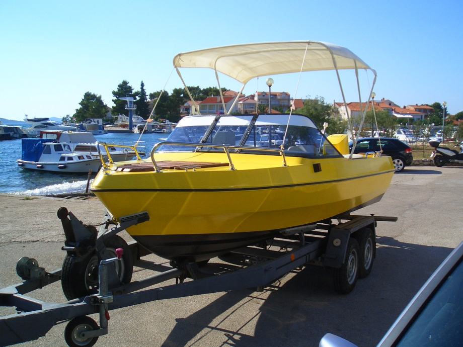 GLISER MAXUM 5m x 2m sa YAMAHA 85 Ks - SUPER BRZ I STABILAN BROD