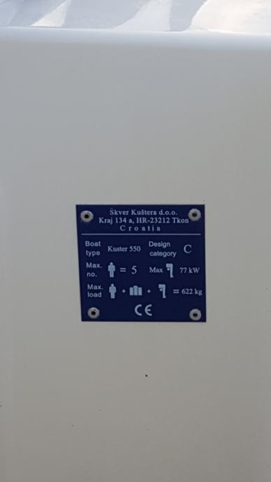 Kuster 550 cabin, 2017.g.