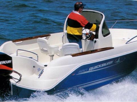 Quicksilver 550 + trajler