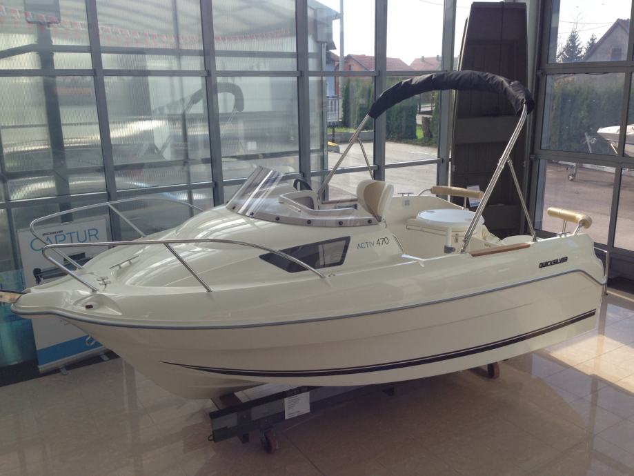 QUICKSILVER ACTIV 470 CABIN + MERCURY F40 ELPT EFi - AKCIJA