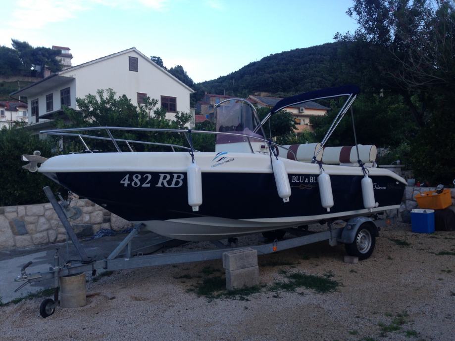 Rascala 550 Futurama BLU&BLU + Evinrude E-TEC 115