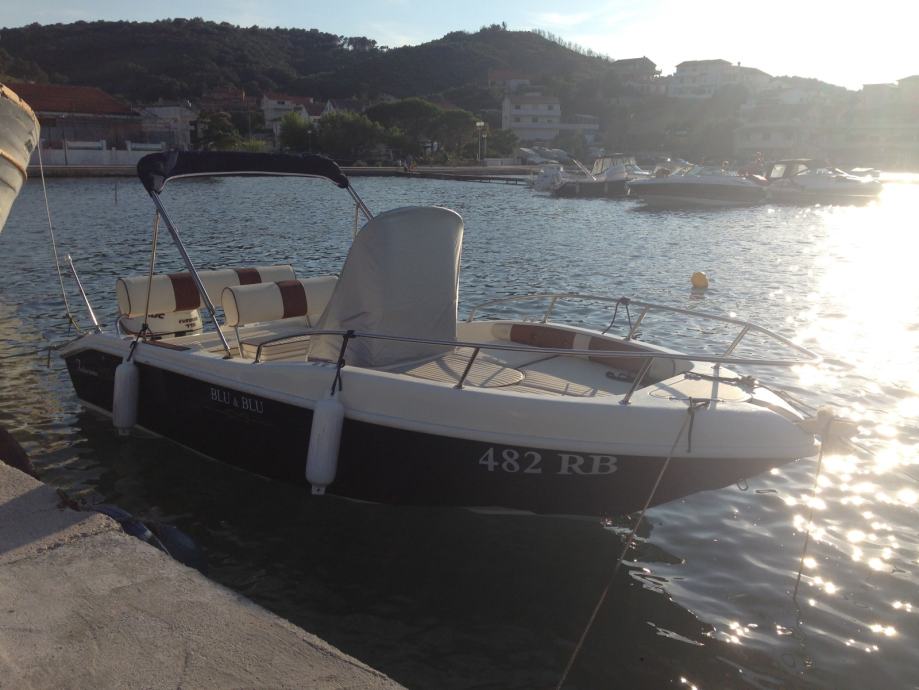 Rascala 550 Futurama BLU&BLU + Evinrude E-TEC 115