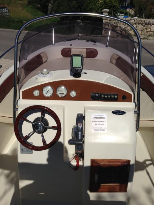 Rascala 550 Futurama BLU&BLU + Evinrude E-TEC 115