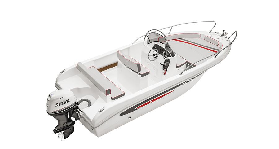 SELVA D 5.6 + motor SELVA 100 HP 4T NOVO 2022