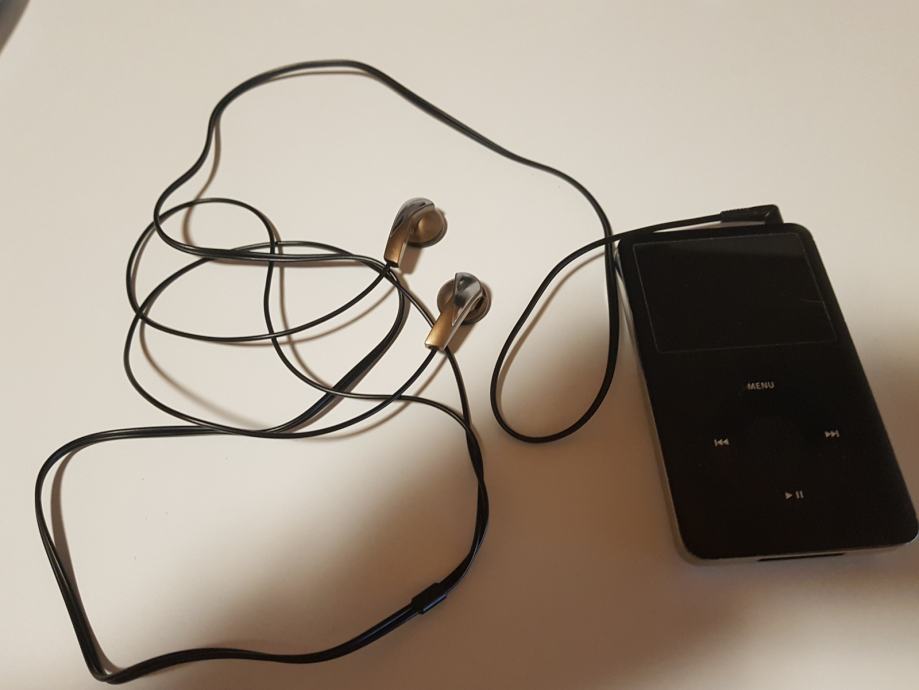 iPod classic 160gb + sennheiser slusalice