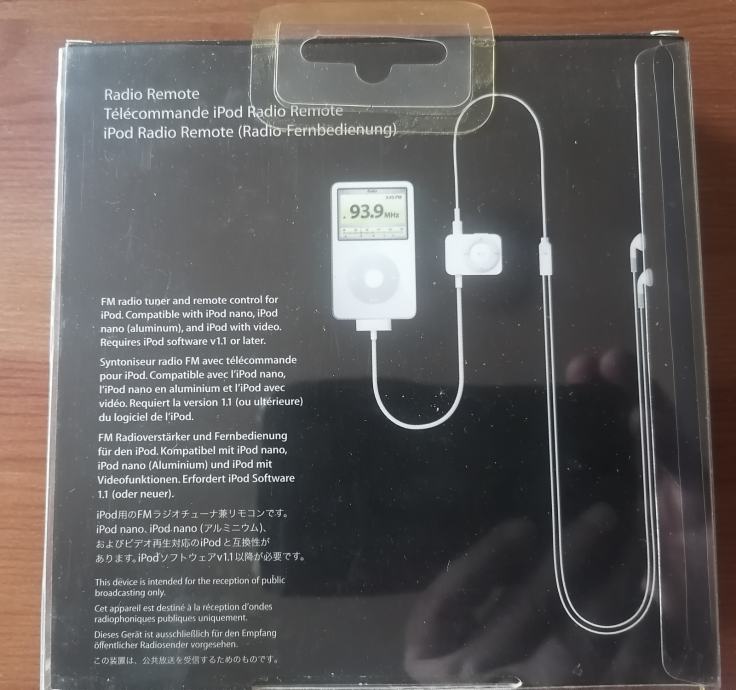 iPod Radio Remote