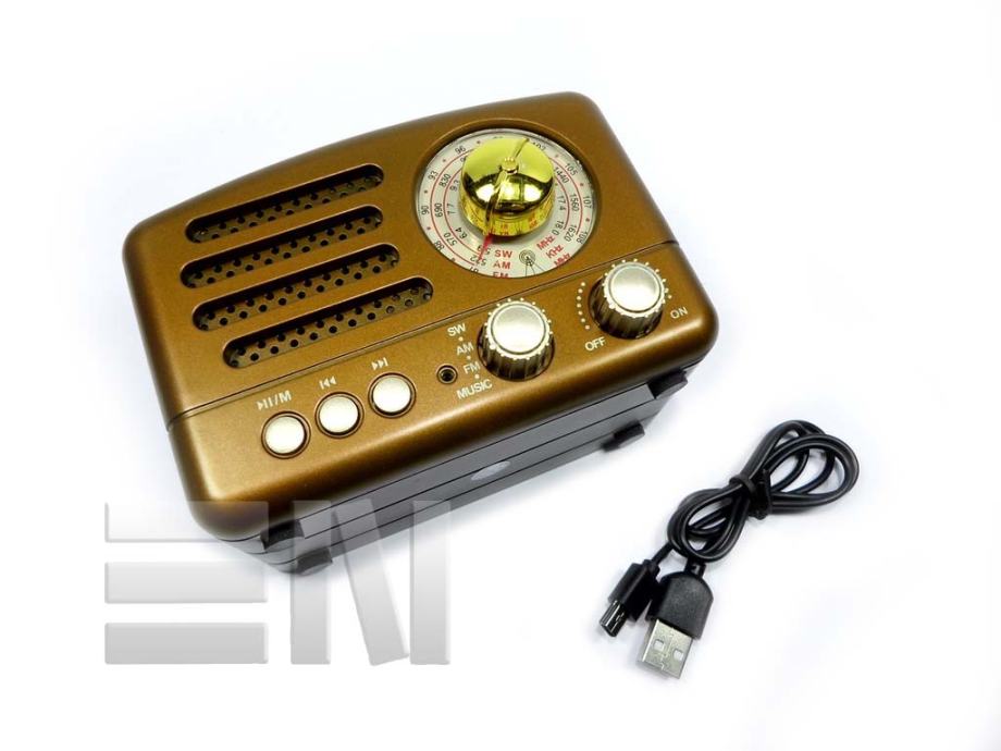 MEIER M-160BT BLUETOOTH FM/AM/SW 3BAND USB/TF/ RADIO