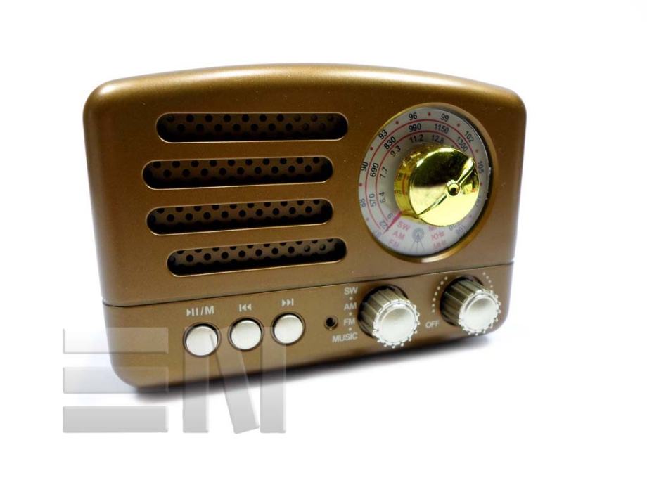 MEIER M-160BT BLUETOOTH FM/AM/SW 3BAND USB/TF/ RADIO