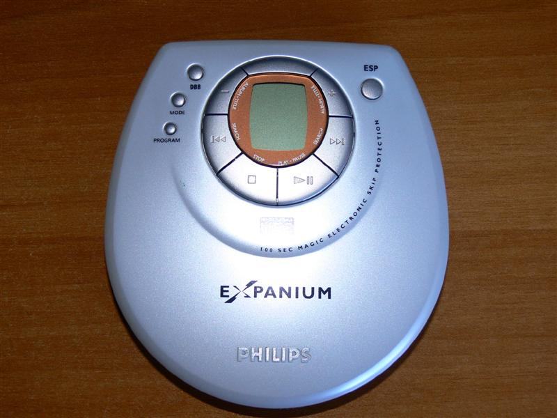 MP3 discman Philips Expanium