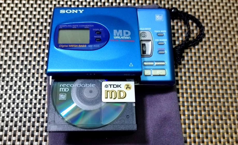 Sony MZ-R35 Mini Disc Player/Recorder MOGUĆNOST ZAMJENE