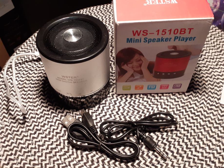WSTER Bluetooth bežični stereo zvučnik