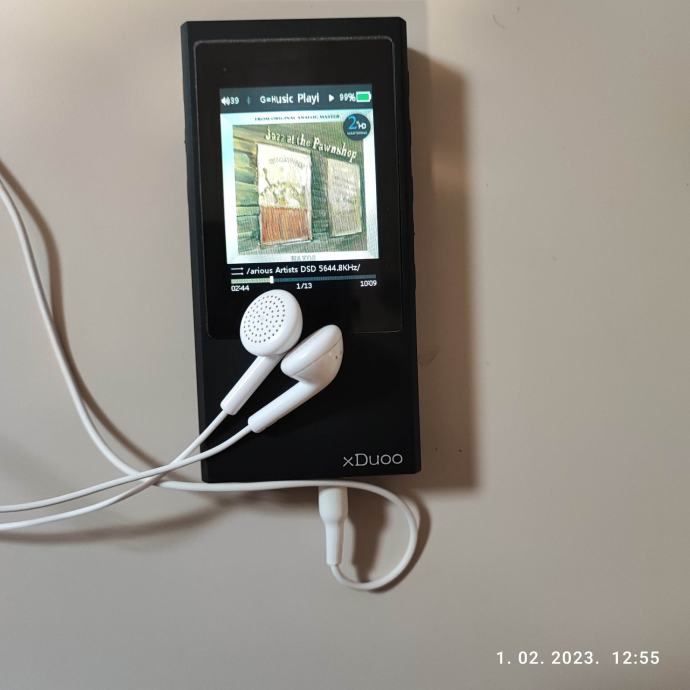 xDuoo X20 Lossless Music Player DSD DAC