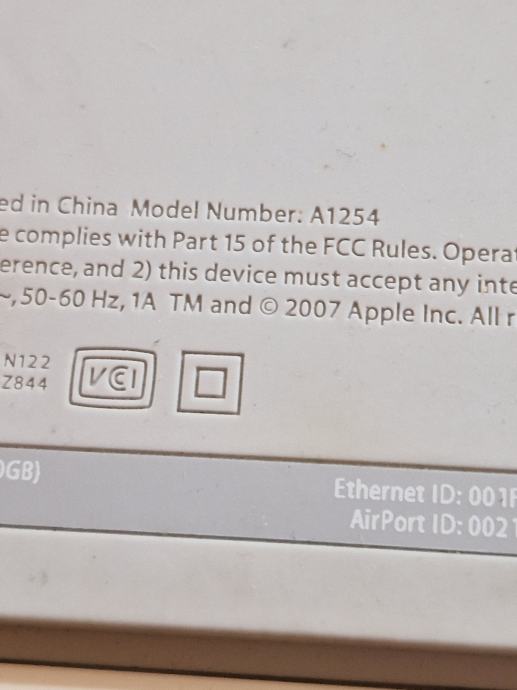 Apple AirPort Time Capsule A1254 - 500 GB