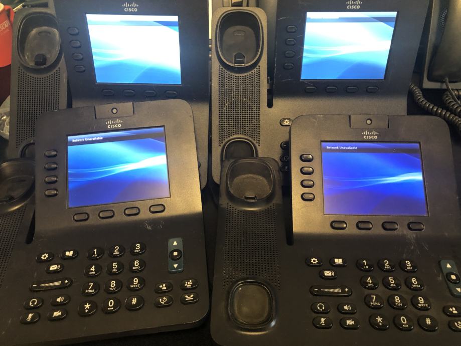 Cisco CP-8945 VoIP Video Desk Phone
