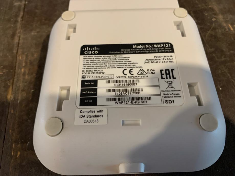 Cisco WAP121