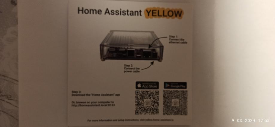 Smart Home assistant Yellow