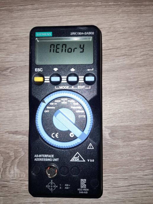 Siemens 3RK1904-2AB02 AS interface addressing unit