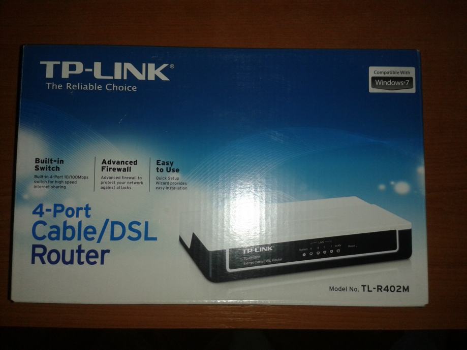 4-PORT CABLE/DSL Router